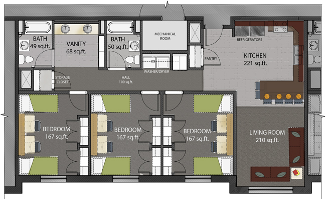 Centre Square Apartments | BYU-Idaho Housing - Housing & Student Living ...