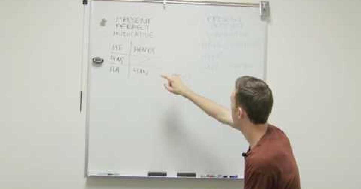 Present Perfect Subjunctive